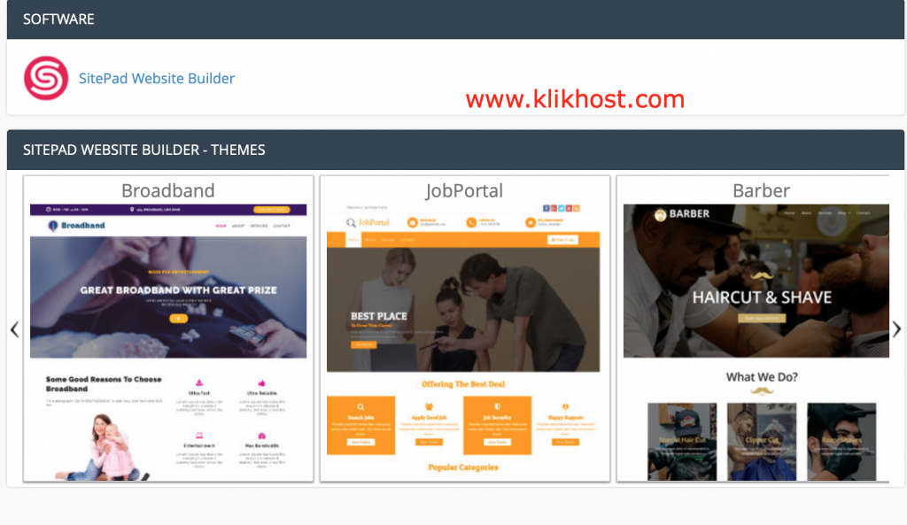 Cara Mudah Membuat Web Dalam Sekejap dengan SitePAD | KlikHost